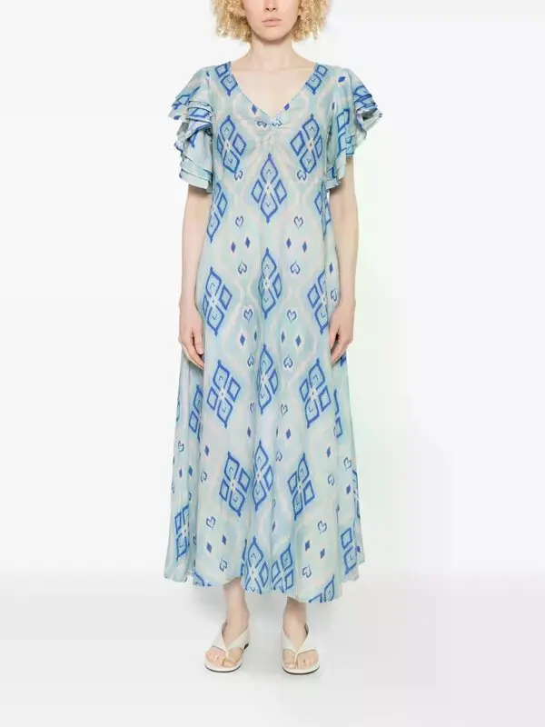 Nimo With Love Belladonna Maxi Dress - Blue