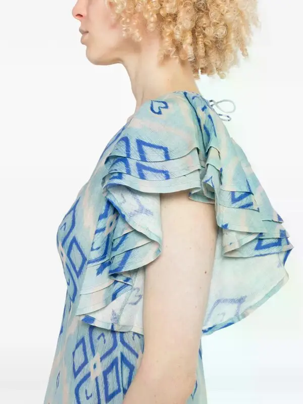Nimo With Love Belladonna Maxi Dress - Blue