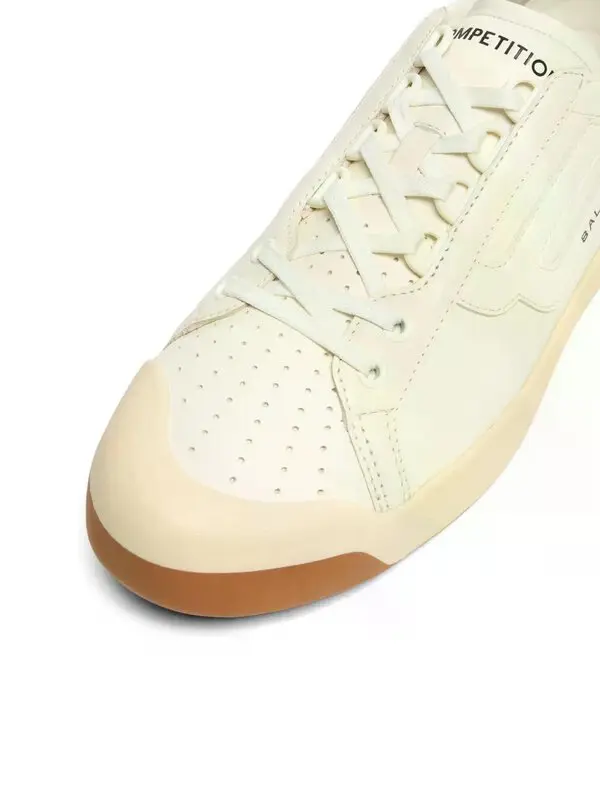 Bally Competition Leather Sneakers - Neutrals