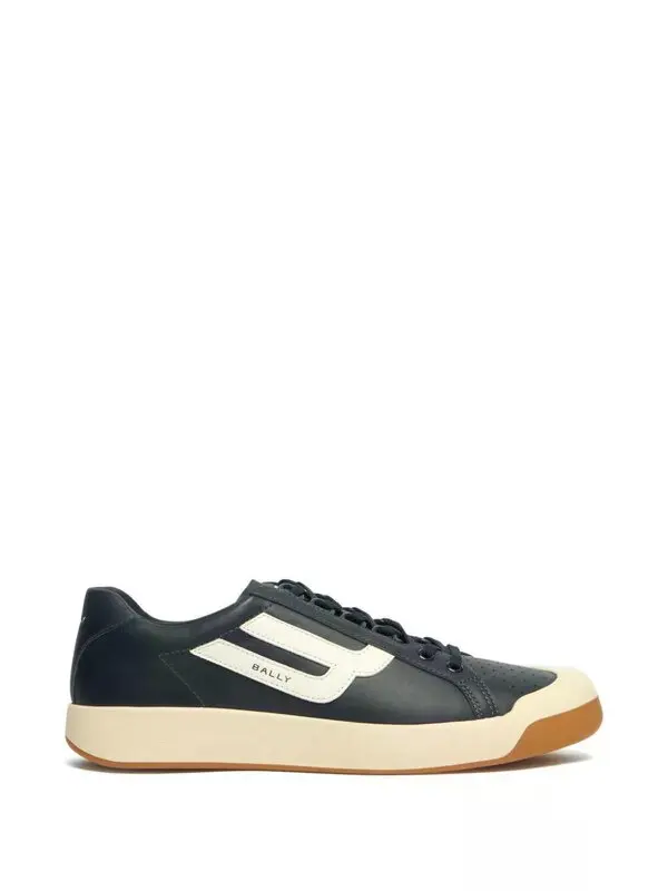 Bally Competition Leather Sneakers - Blue