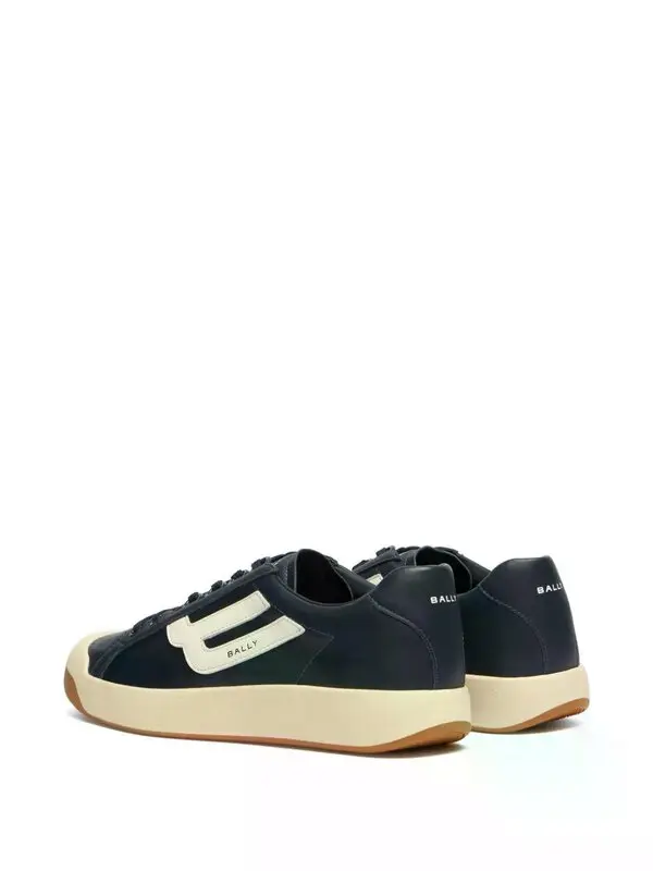 Bally Competition Leather Sneakers - Blue