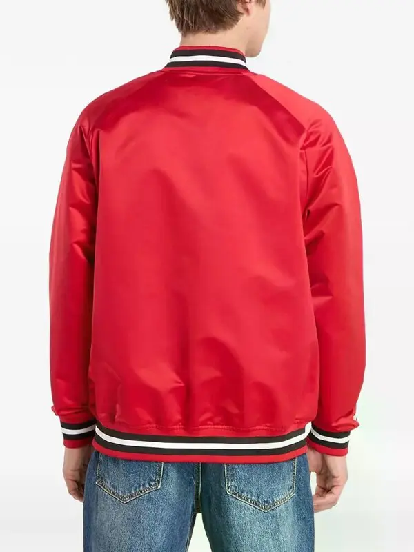 Mitchell & Ness Nba Logo-print Bomber Jacket