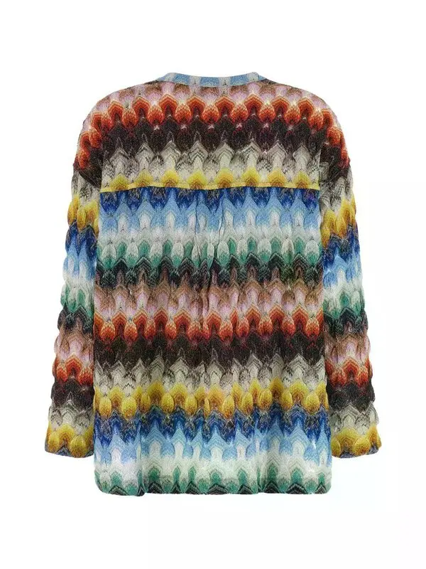 Missoni Lamé Raschel-knit Blouse