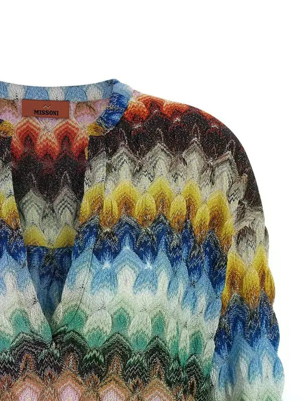 Missoni Lamé Raschel-knit Blouse