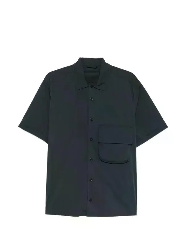 TEN C Flap-pocket Short-sleeve Shirt