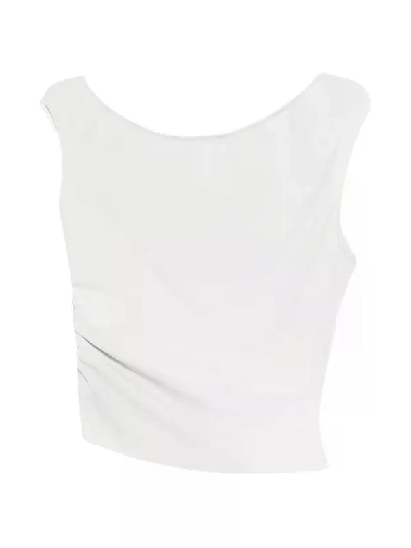 Patrizia Pepe Asymmetric Gathered Top