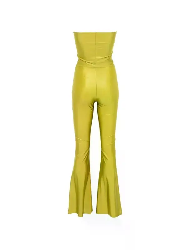 Patrizia Pepe Strapless Flared-leg Jumpsuit