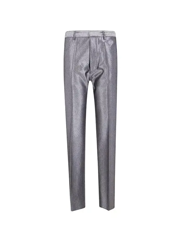 SAPIO Metallic-finish Trousers