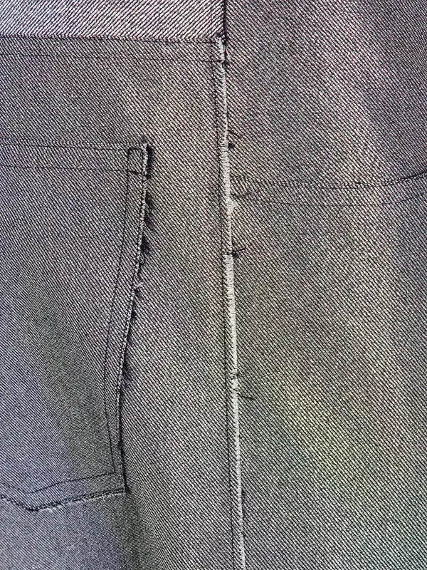 SAPIO Metallic-finish Trousers