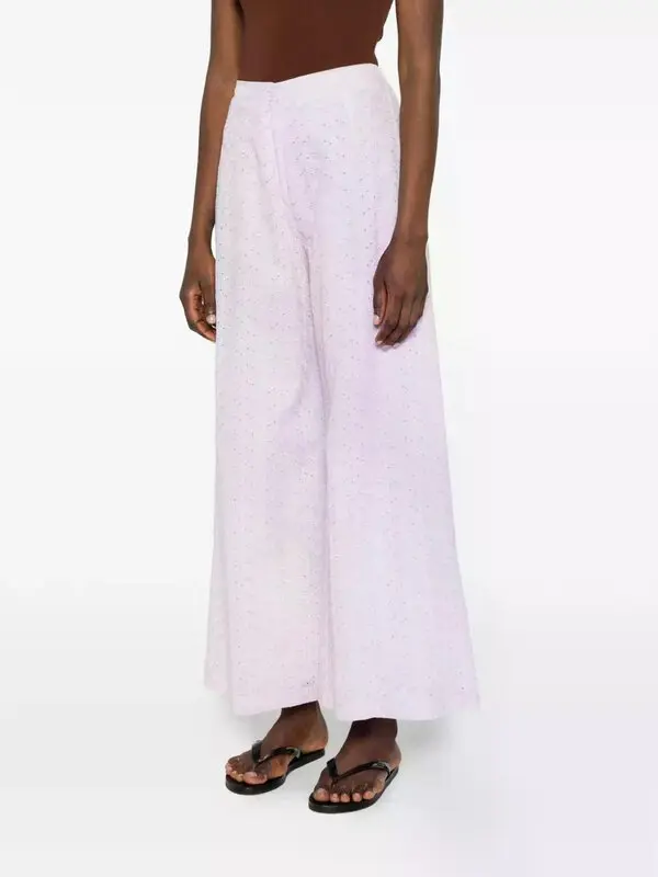 FORTE_FORTE Broderie Anglaise Trousers