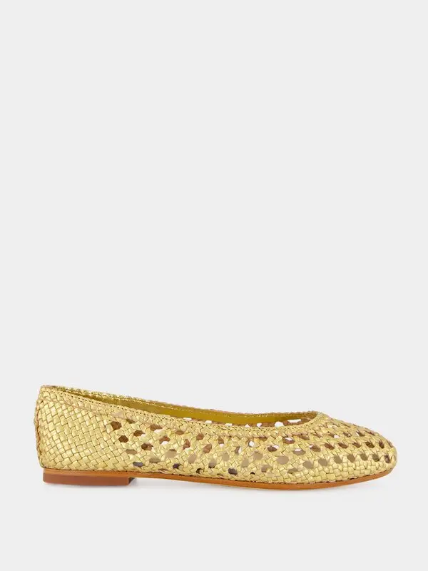 Dragon Diffusion Capri Woven Ballerinas