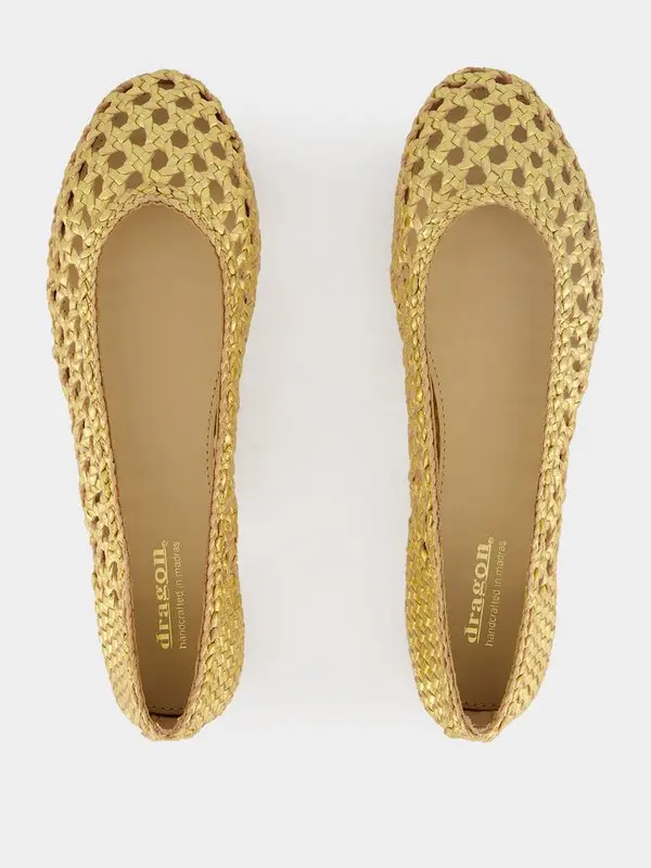 Dragon Diffusion Capri Woven Ballerinas