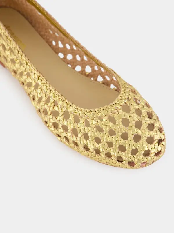 Dragon Diffusion Capri Woven Ballerinas