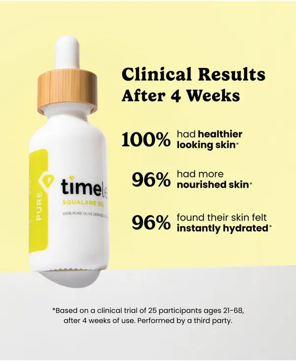 TIMELESS SKIN CARE Squalane Oil 100% Pure