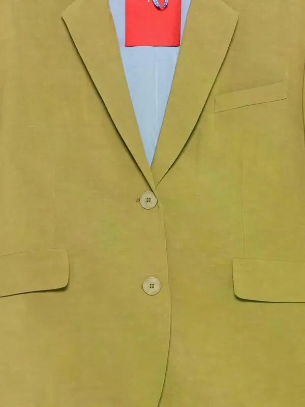 MERCI Pocket Notched Blazer - Green