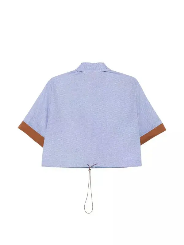 MERCI Geometric-print Shirt