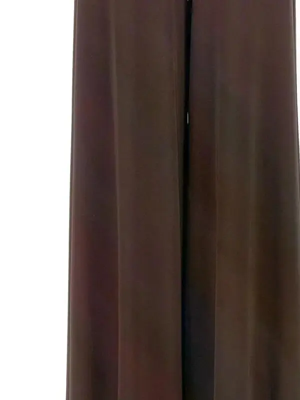 KAOS Elasticated-waistband Trousers - Brown