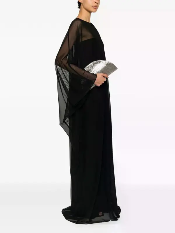 Norma Kamali Draped Maxi Dress