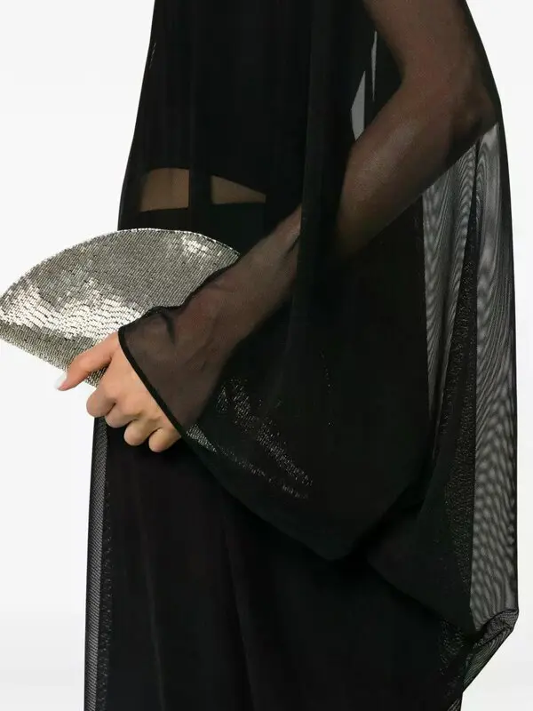 Norma Kamali Draped Maxi Dress