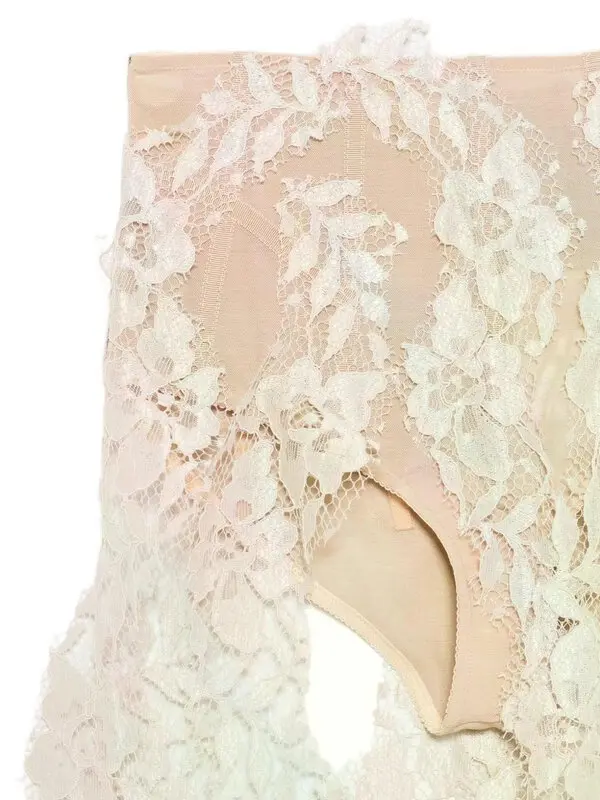 Giuseppe Di Morabito Lace Mini Shorts