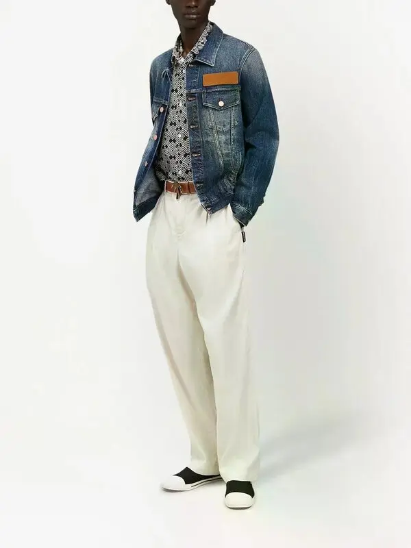 Palm Angels Palm Logo Denim Jacket