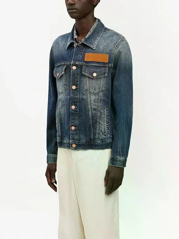 Palm Angels Palm Logo Denim Jacket
