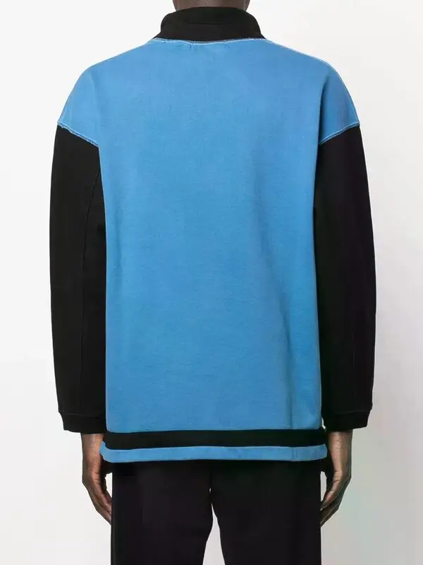 AMBUSH Two-tone Logo-patch Sweatshirt