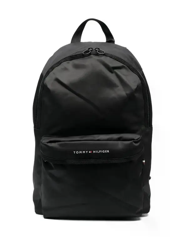 Tommy Hilfiger Logo-print Zipped Backpack