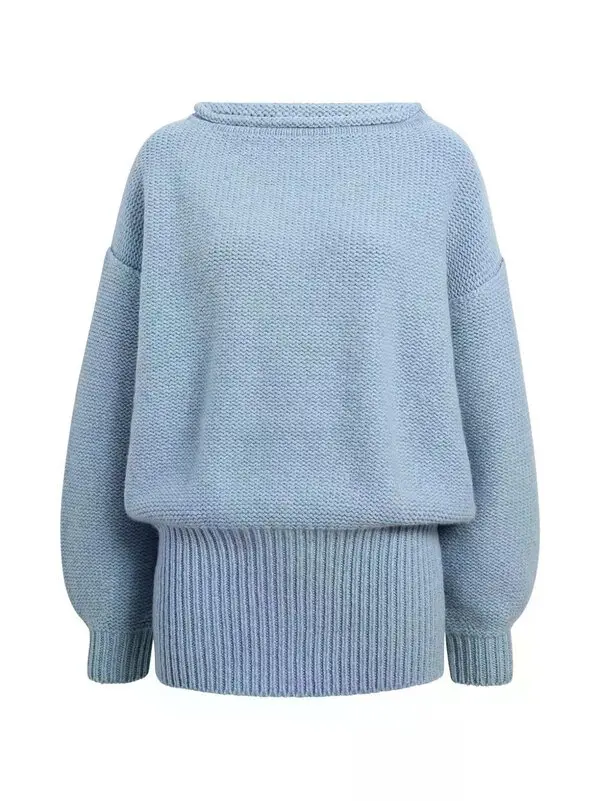 Khaite Jonte Cashmere Sweater - Blue