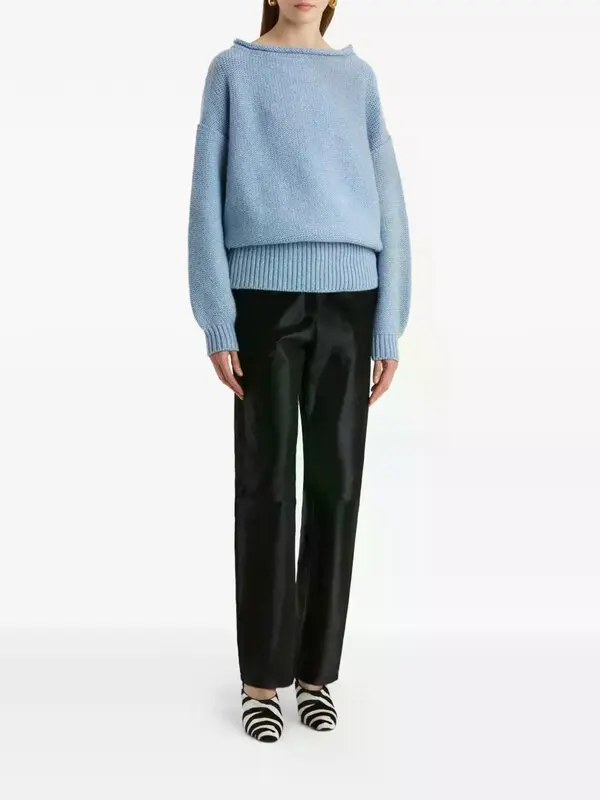 Khaite Jonte Cashmere Sweater - Blue