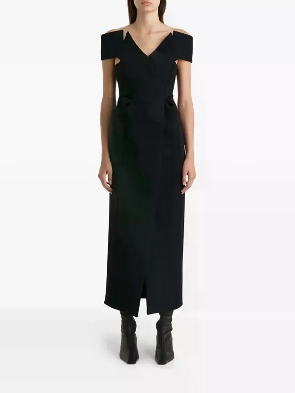 Khaite Gene Midi Dress