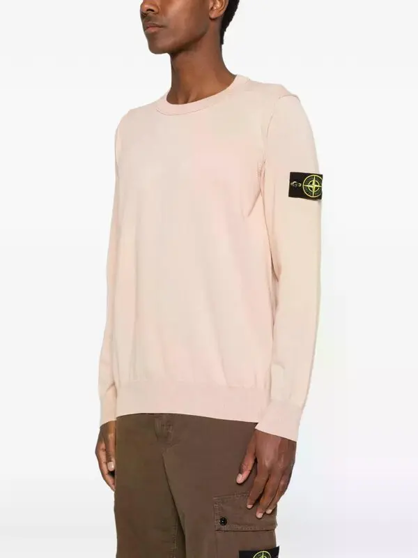 Stone Island Compass-patch Zip-up Hoodie