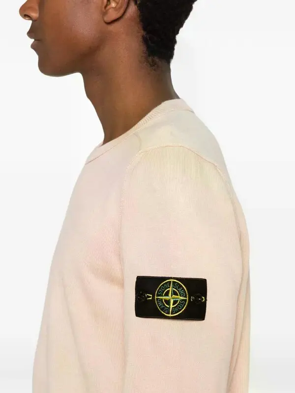 Stone Island Compass-patch Zip-up Hoodie