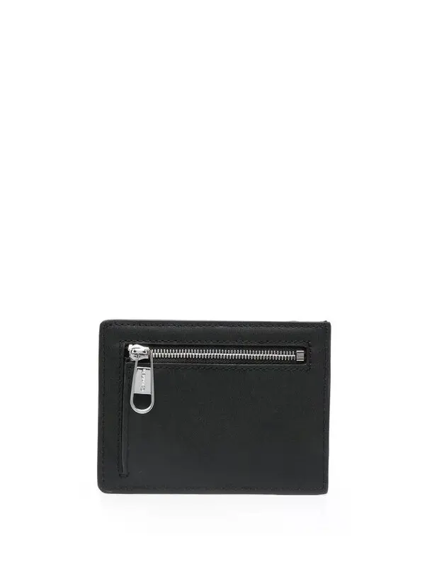 Calvin Klein Logo Embossed Leather Cardholder