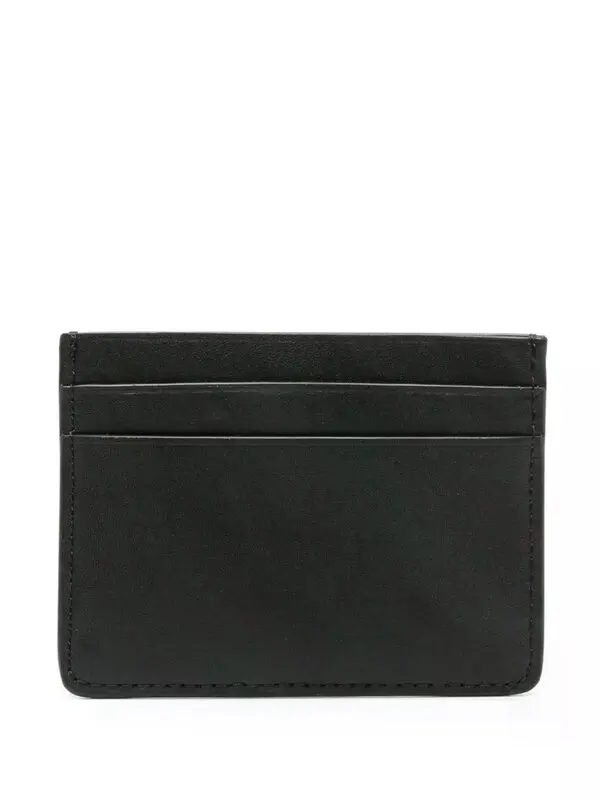 Calvin Klein Logo-stamp Leather Cardholder