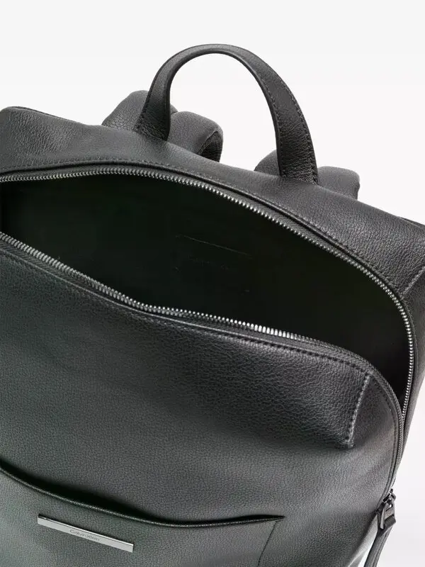Calvin Klein Logo-plaque Faux-leather Backpack