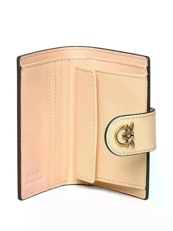 Pinko Love Birds Plaque Wallet - Neutrals