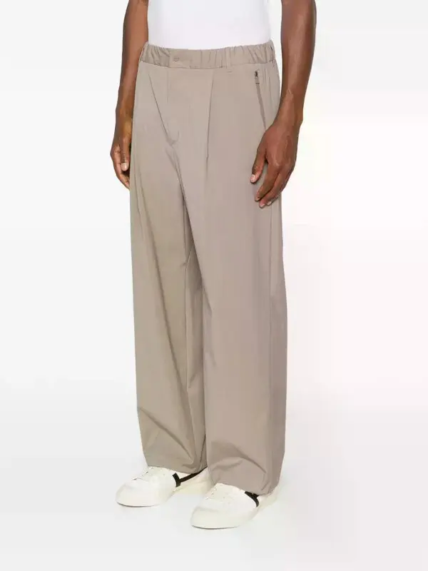 Herno Pleated Elasticated-waist Trousers