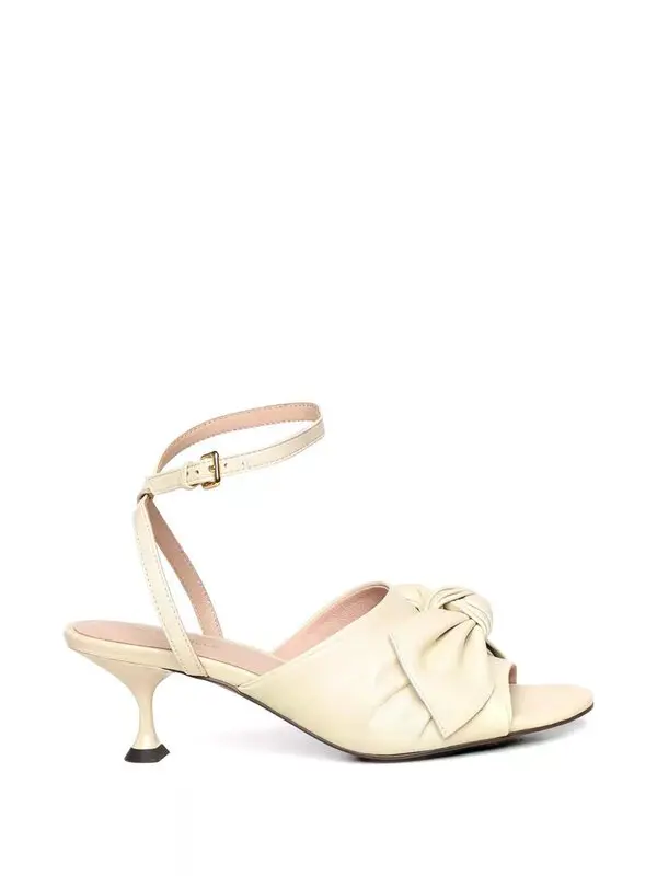 COCCINELLE Knotted Leather Sandals