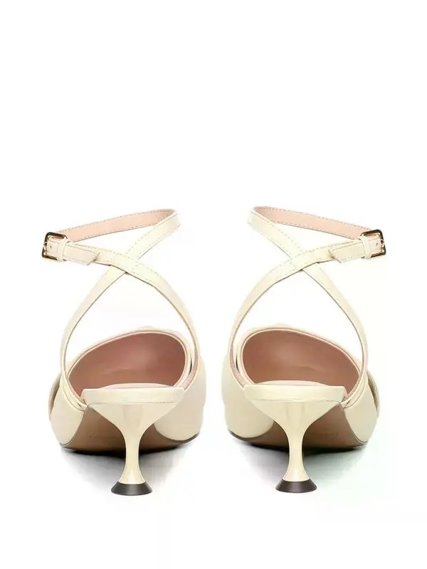 COCCINELLE Knotted Leather Sandals