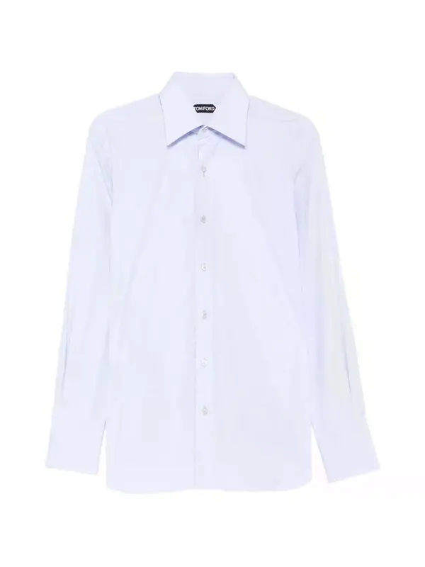 TOM FORD Long-sleeve Cotton Shirt