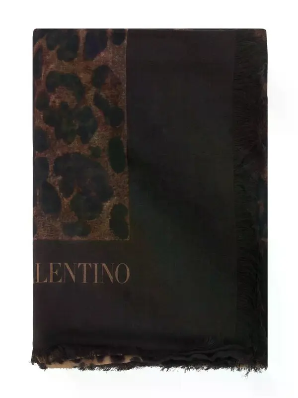 Valentino Garavani Leopard-print Scarf