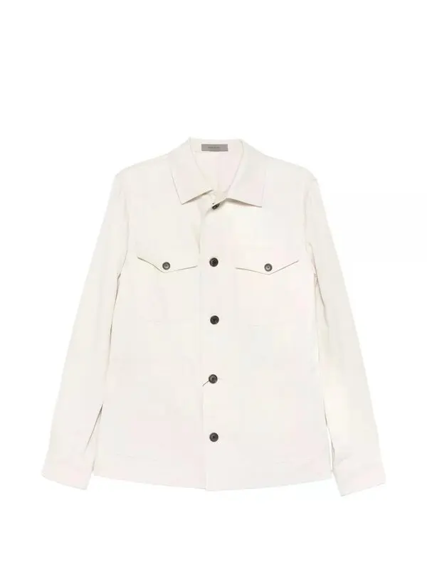 Corneliani Buttoned Shirt Jacket