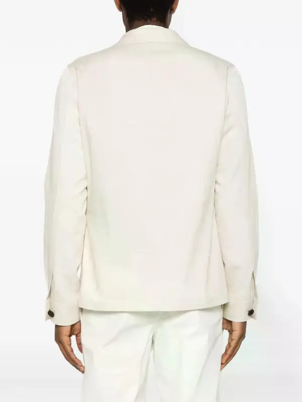 Corneliani Buttoned Shirt Jacket