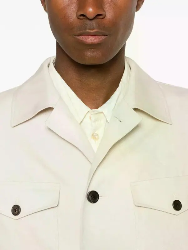 Corneliani Buttoned Shirt Jacket