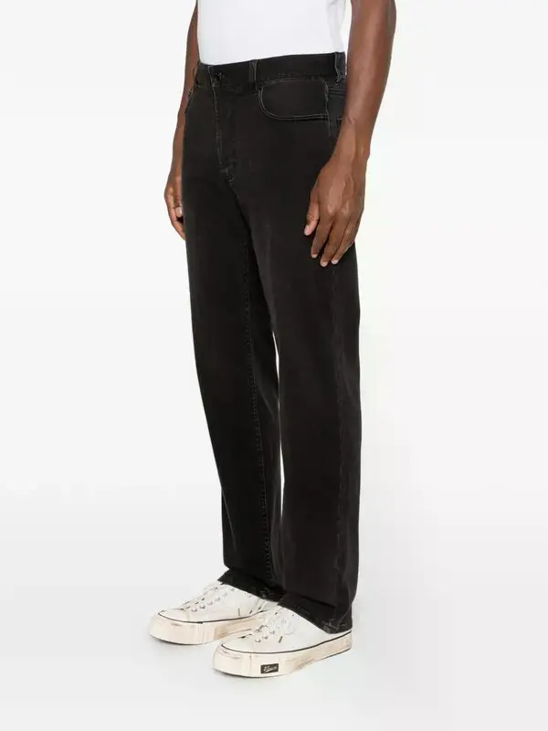 Emporio Armani Logo-plaque Straight Jeans