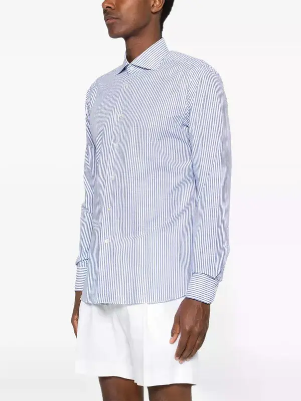 BORRIELLO NAPOLI Striped Shirt