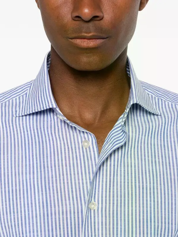 BORRIELLO NAPOLI Striped Shirt