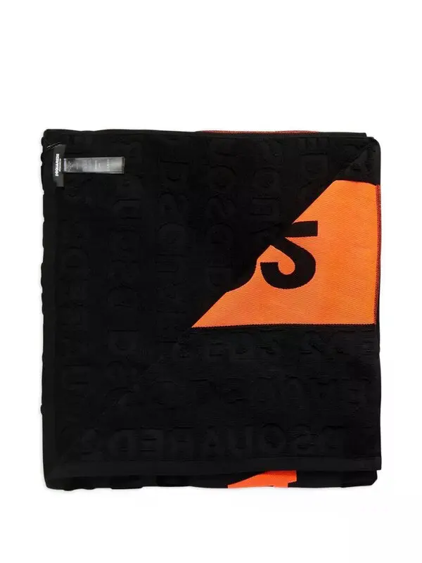 Dsquared2 Logo-jacquard Beach Towel