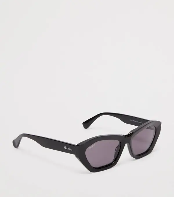 Max Mara Acetate Cat Eye Sunglasses - Black